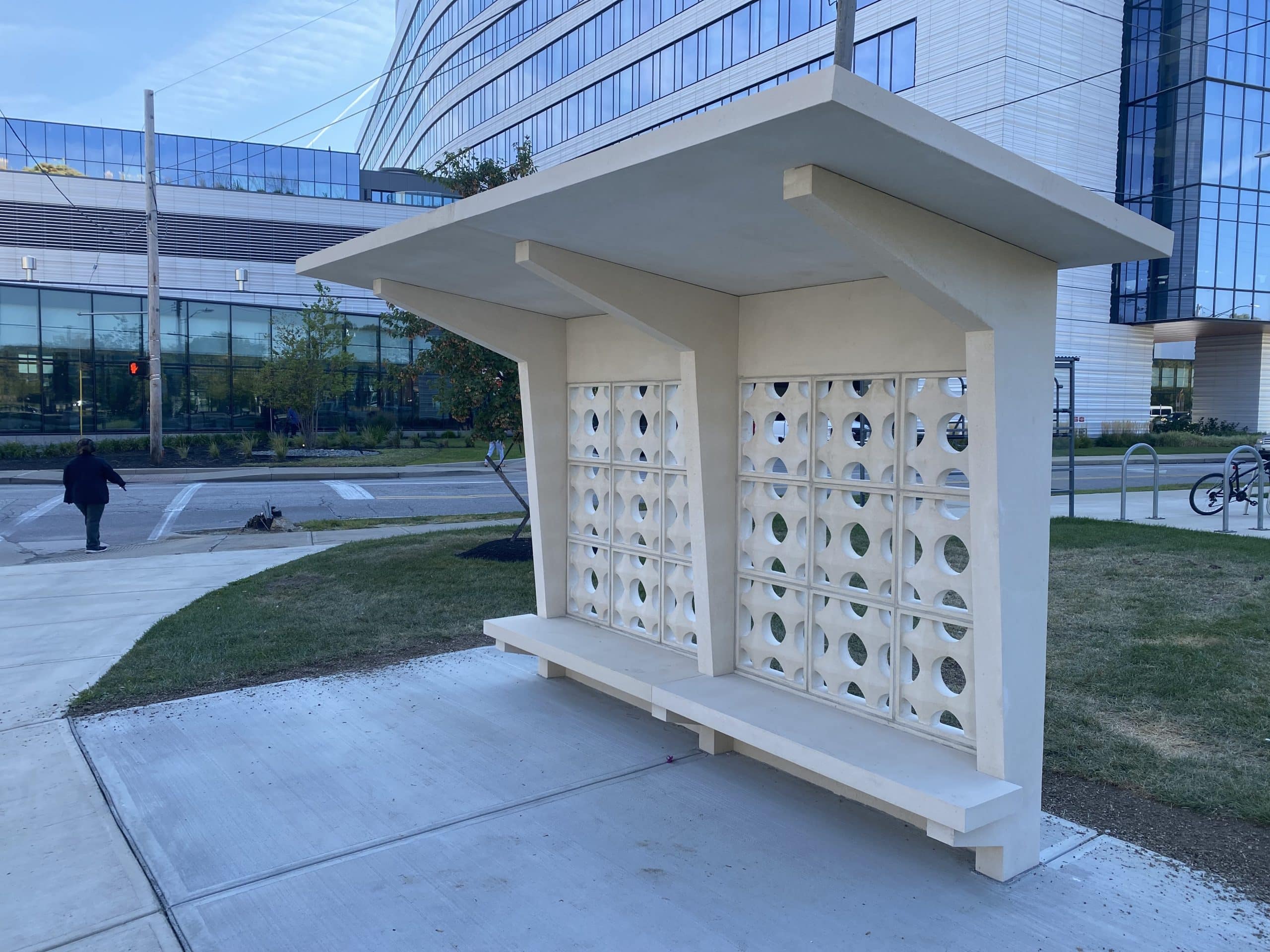 New Cleveland bus shelter sculpture offers 'reflection of the ...