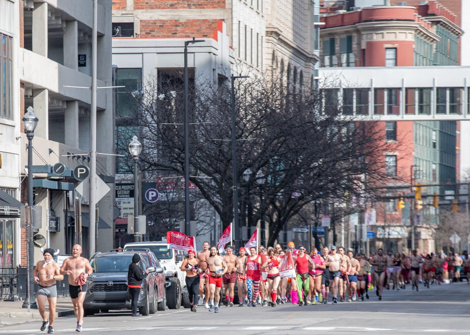 Clevelanders will strip down, brave the cold for Cupid's Undie Run ...
