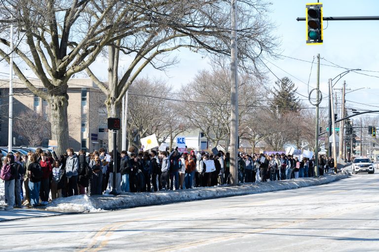 Lakewood High School students organize walkout to protest ICE [photos ...